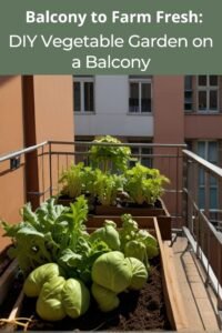 Balcony to Farm Fresh: DIY Vegetable Garden on a Balcony