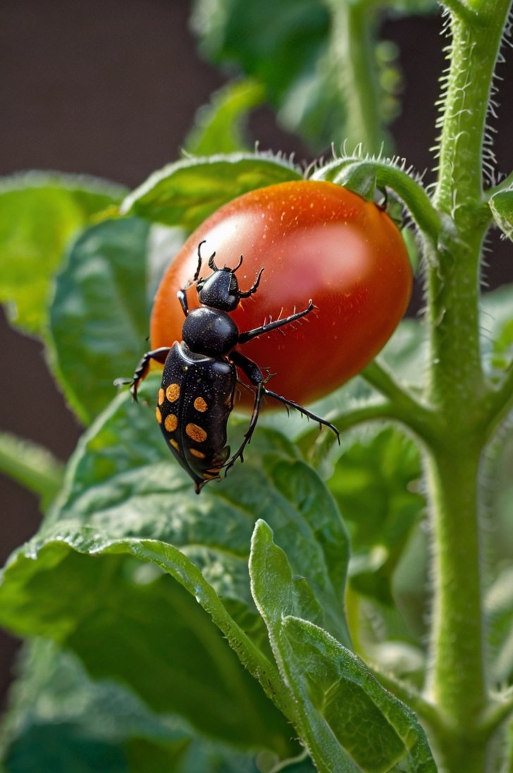 Organic Solutions to Combat Flea Beetles on Tomato Plants