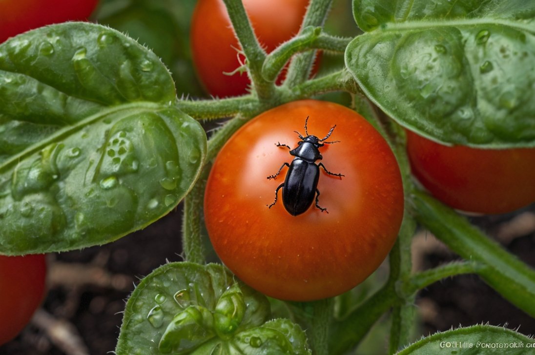 Organic Solutions to Combat Flea Beetles on Tomato Plants