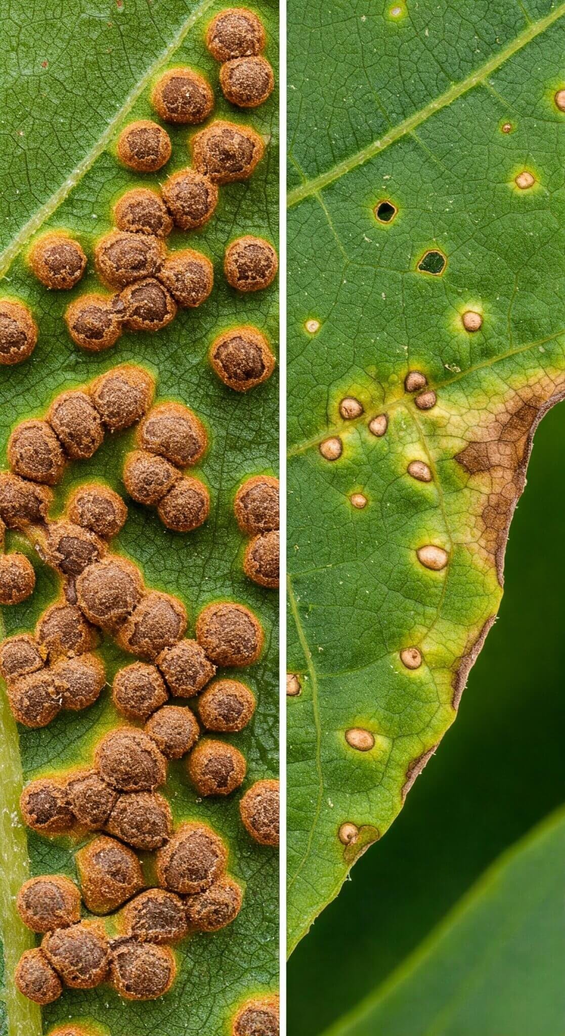 Spot the Difference: How to Identify Fungal vs Bacterial Plant Diseases