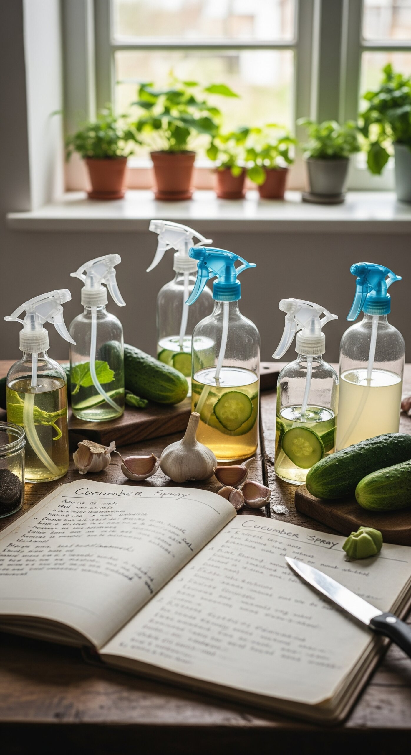 Homemade Cucumber Spray Recipe: Natural Solutions for Garden