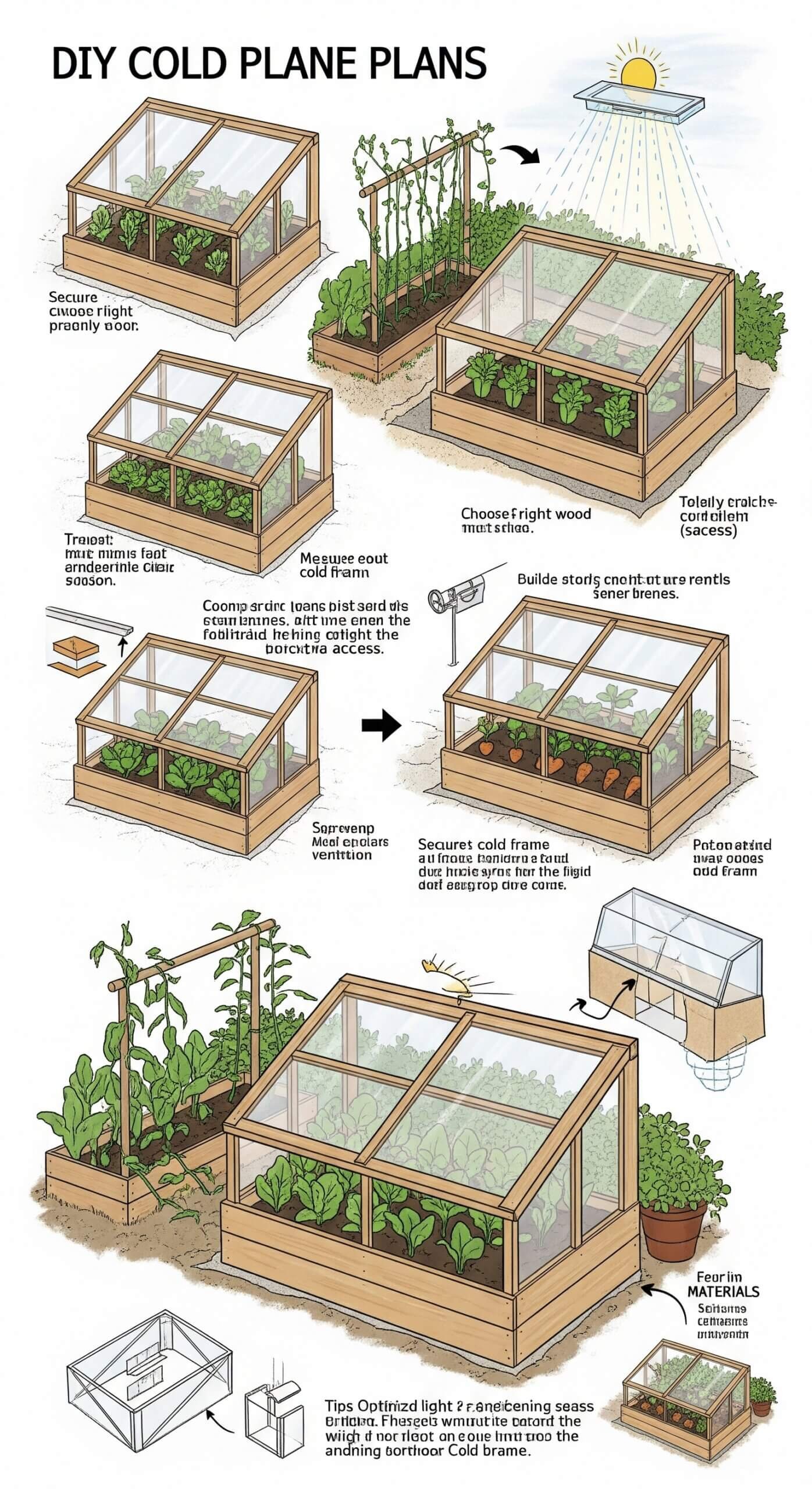 DIY Cold Frame Plans: Complete Guide to Year-Round Garden Extension