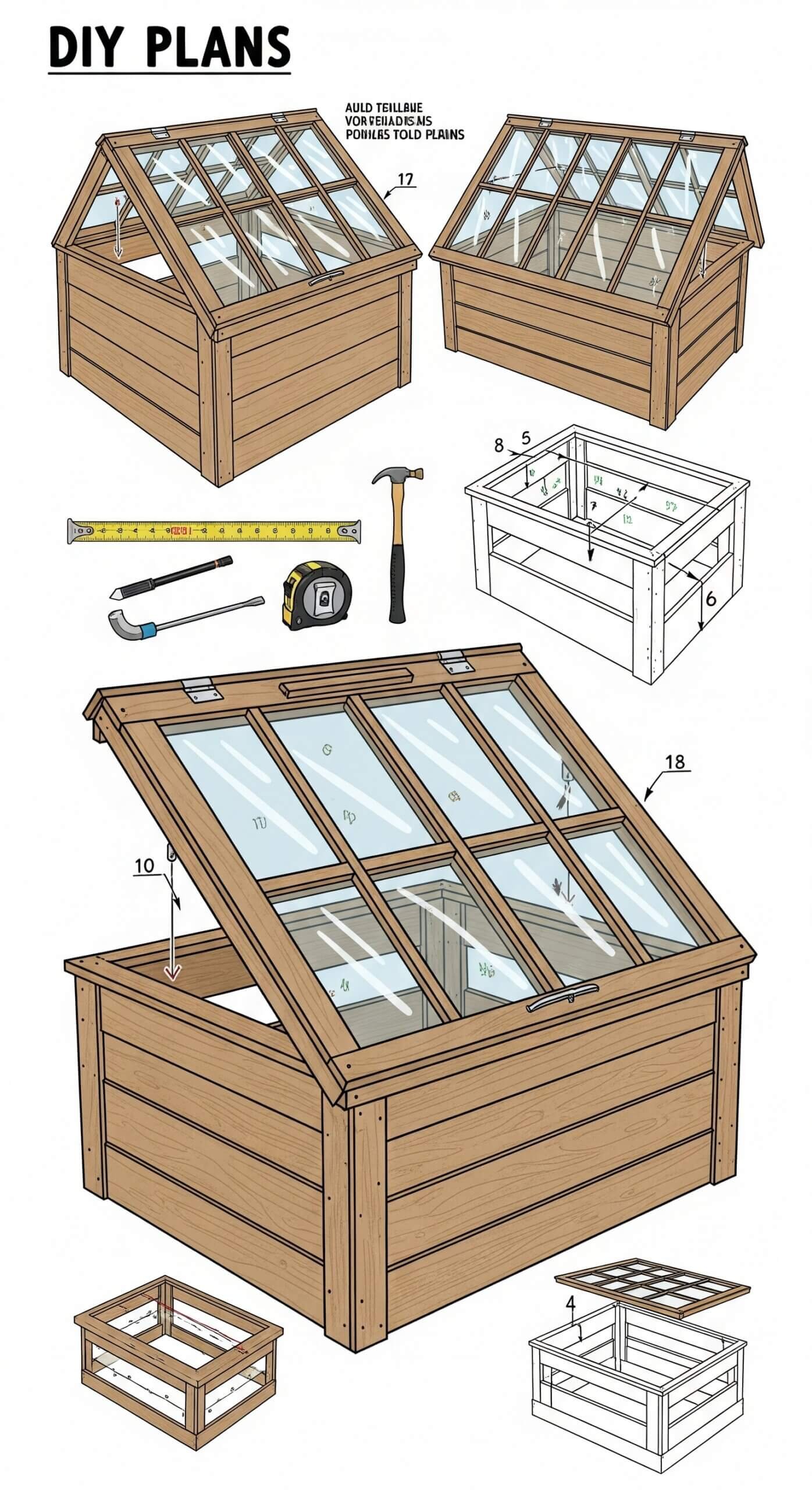 DIY Cold Frame Plans: Complete Guide to Year-Round Garden Extension